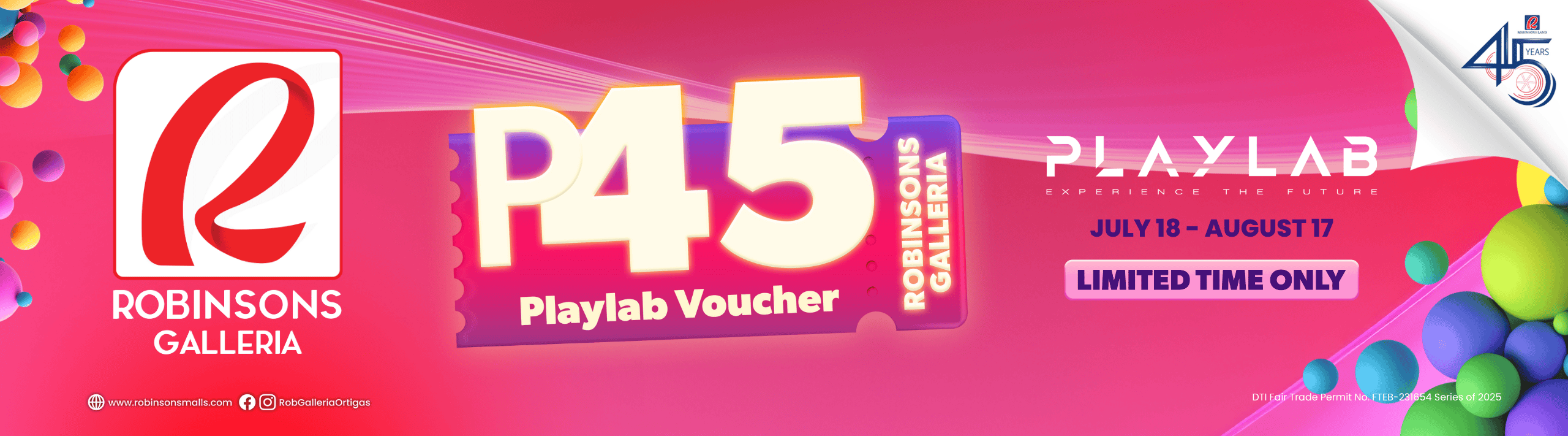 PlayLab Promo at Robinsons Galleria | Robinsons Malls